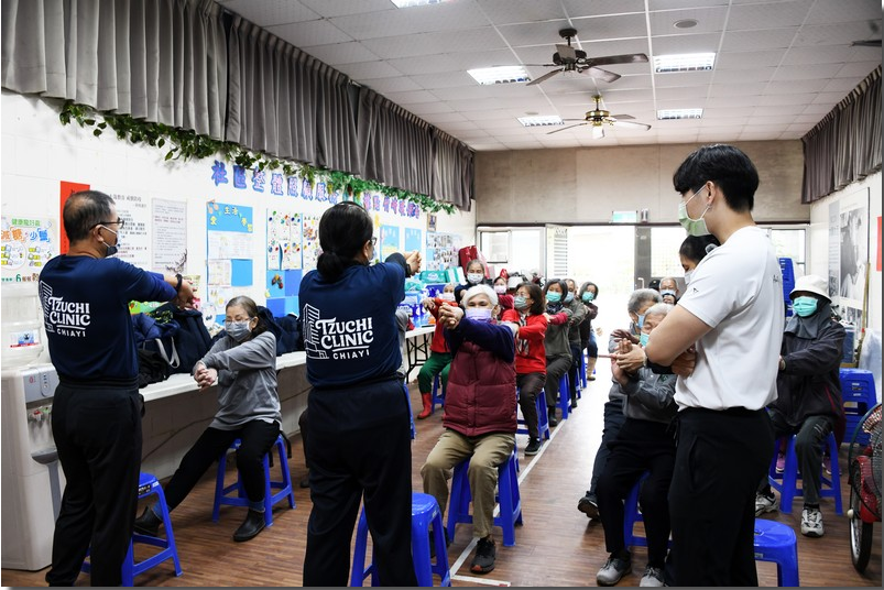 嘉義慈濟推動肌⼒運動 ⾸波據點為期三個⽉⺠眾免費體驗